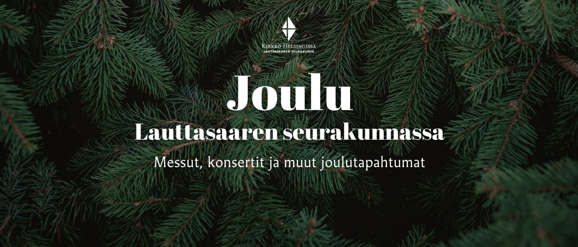 Joulu Lauttasaaressa